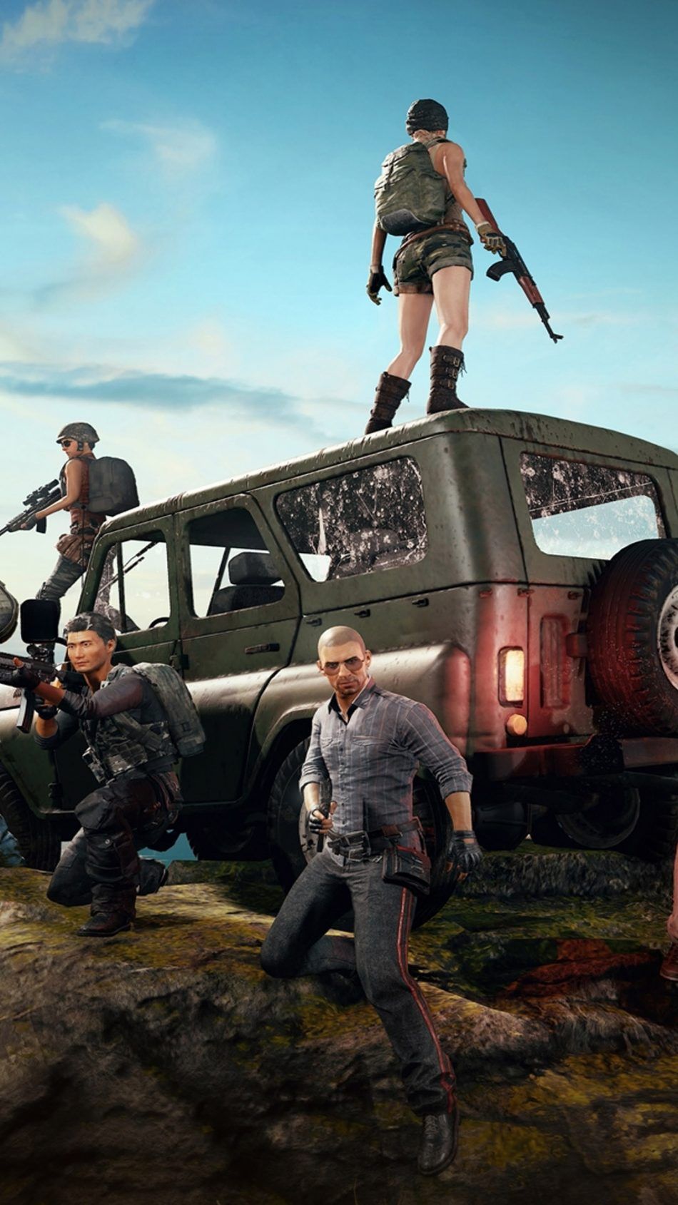 Pubg Squad Wallpaper Hd- WallpaperUse