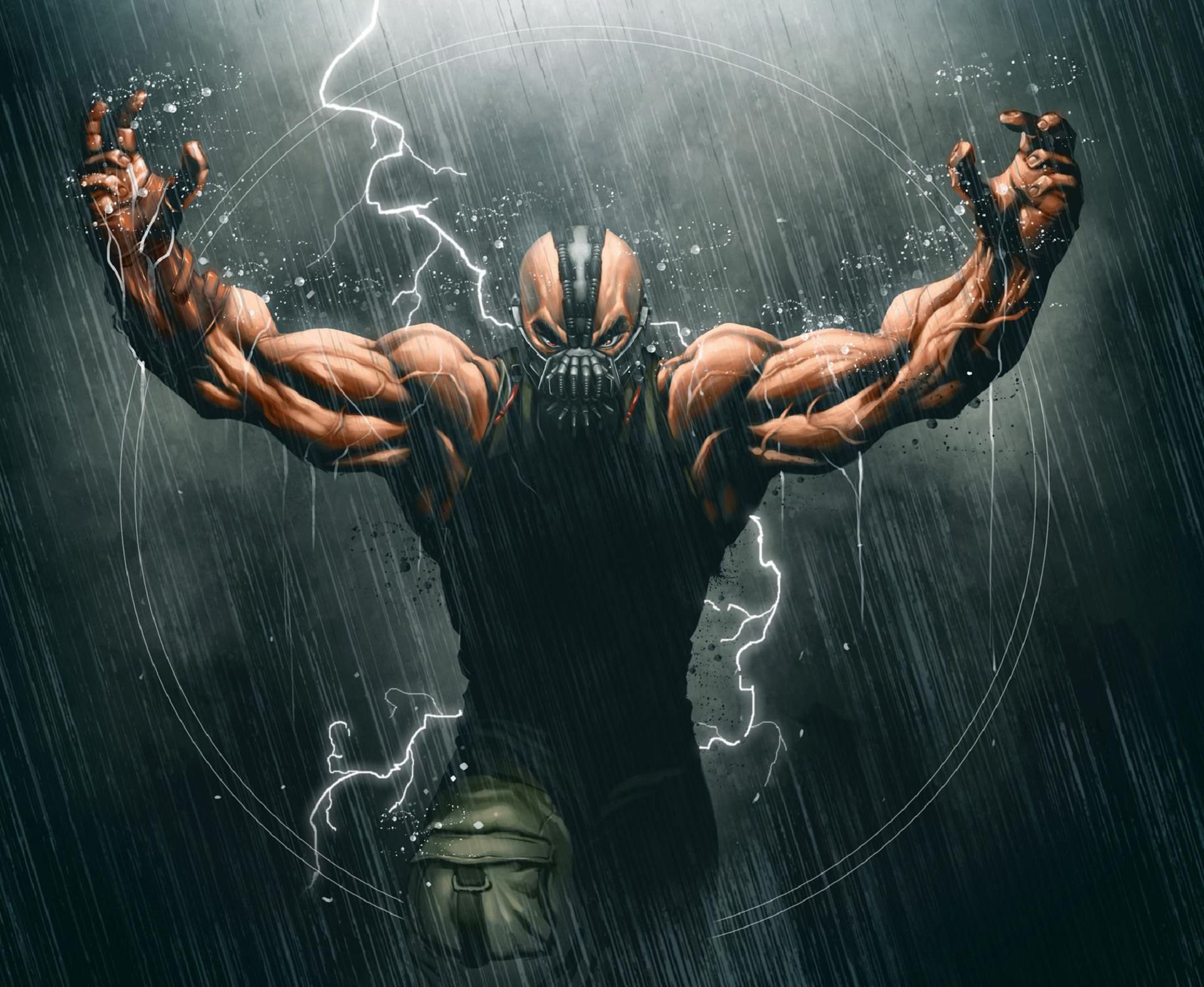 bane wallpaper,fictional character,cg artwork,album cover,movie ...