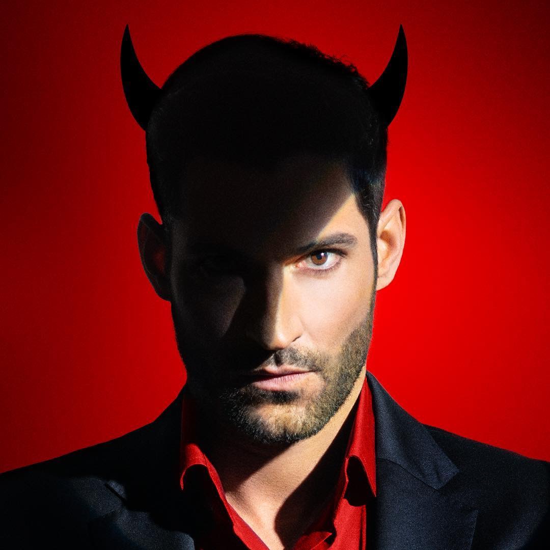 lucifer wallpaper,hair,red,facial hair,forehead,head (#920417 ...