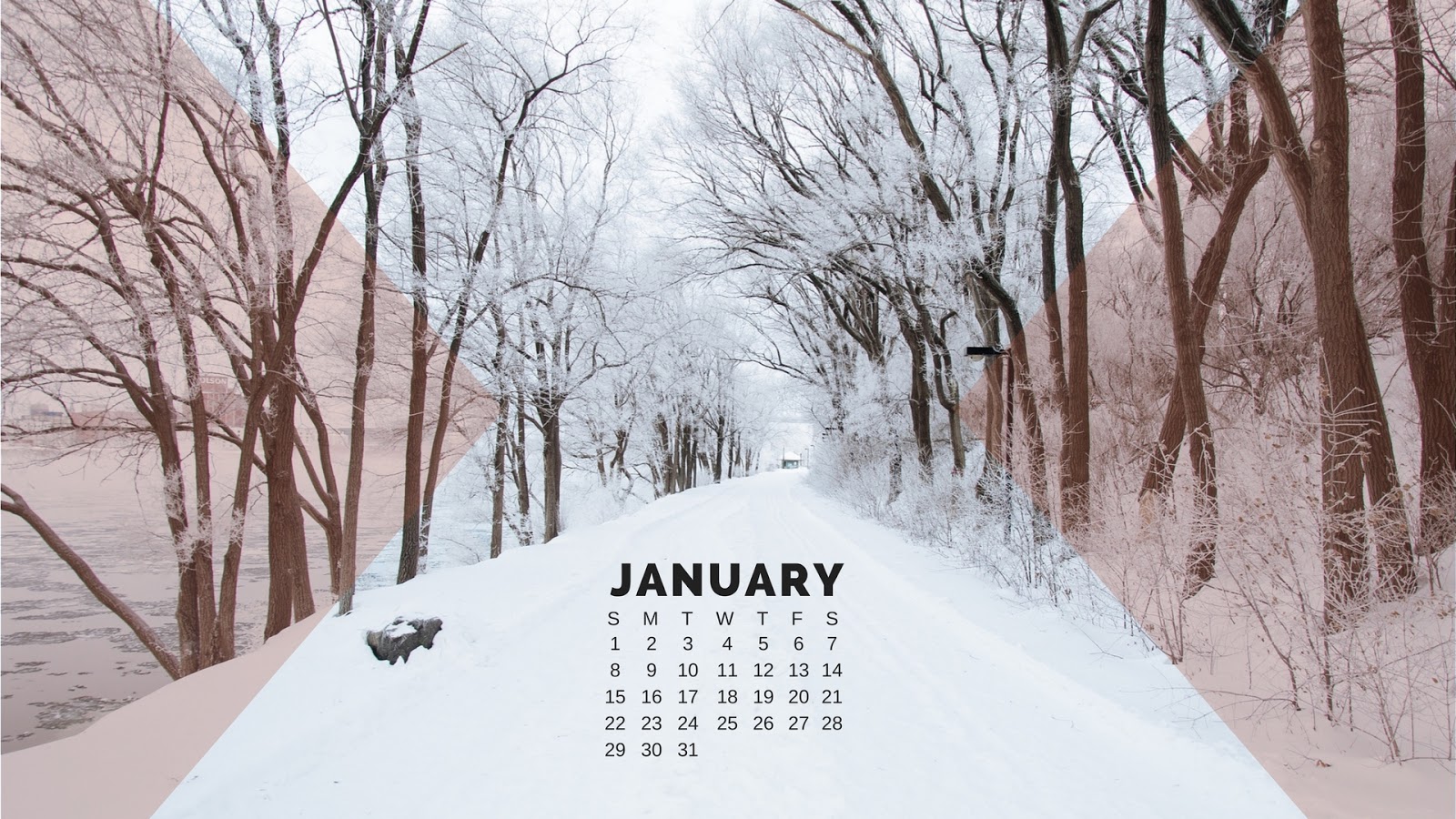 Desktop Wallpaper Calendar January - Does Snow Fall In Nigeria ...