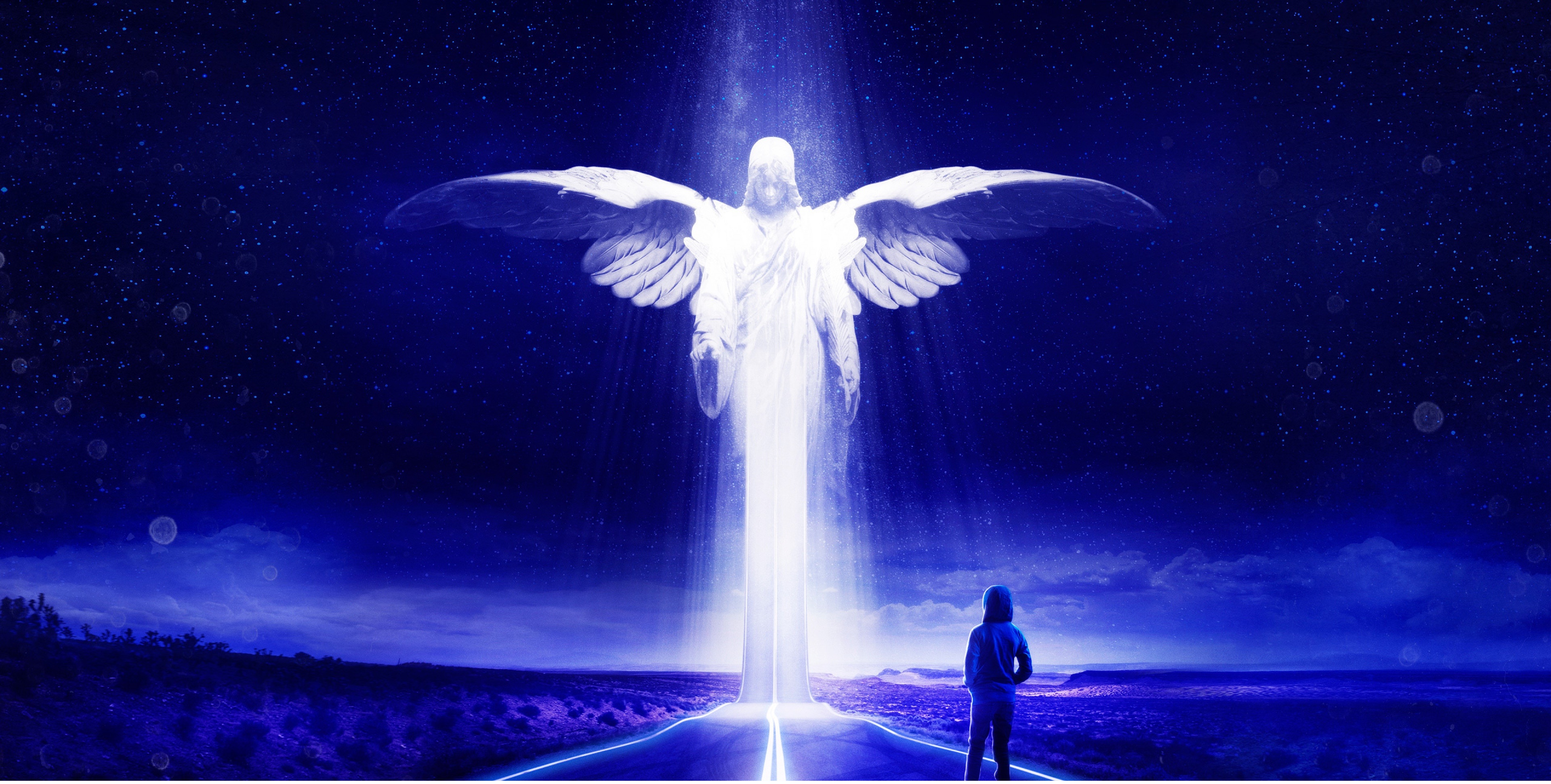 sick wallpapers,angel,light,supernatural creature,sky,fictional ...