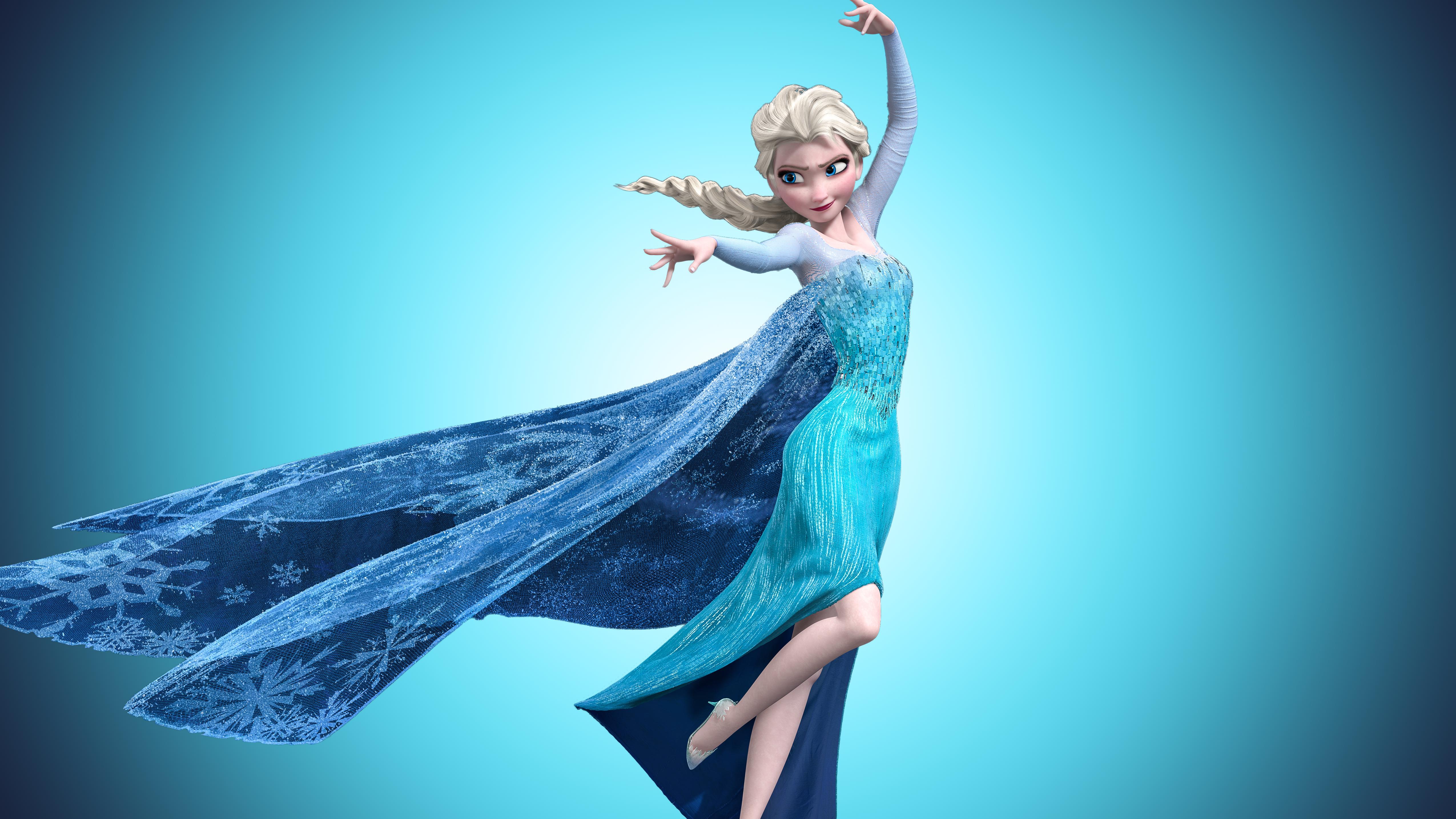 Full Body Elsa Frozen Characters- WallpaperUse