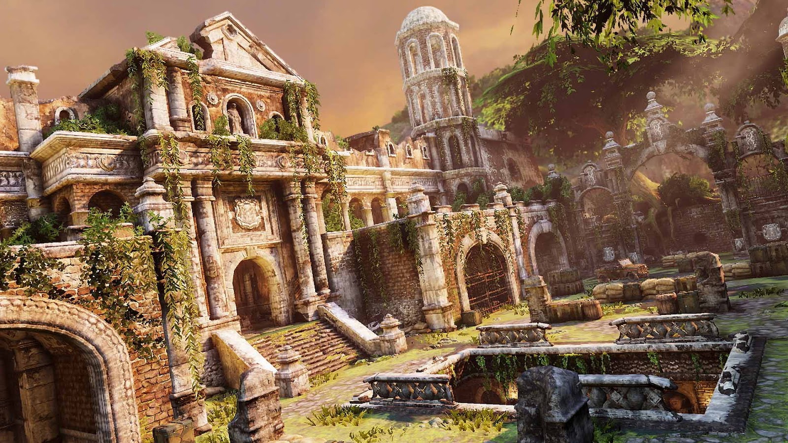 Kota Yang Hilang - Uncharted 2 Maps- WallpaperUse