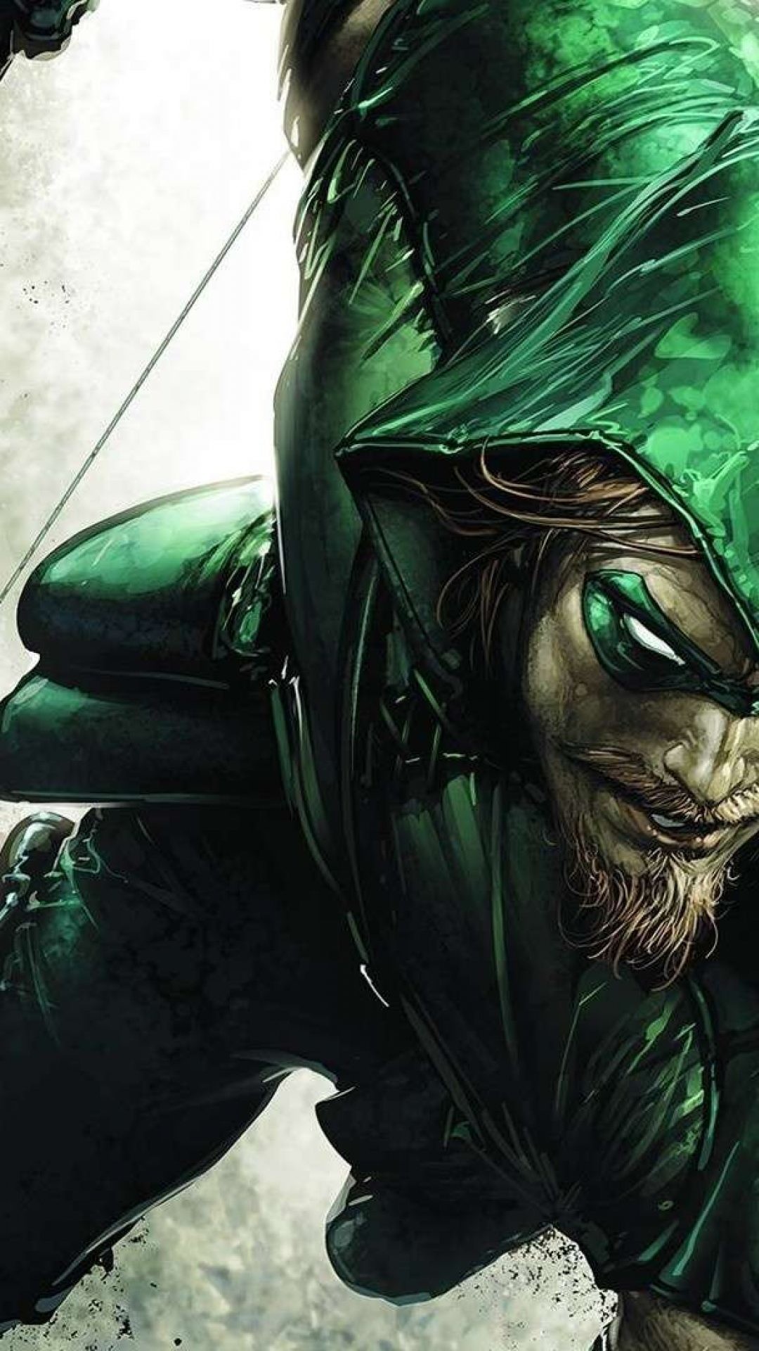 green arrow wallpaper,green,fictional character,cool,cg artwork ...