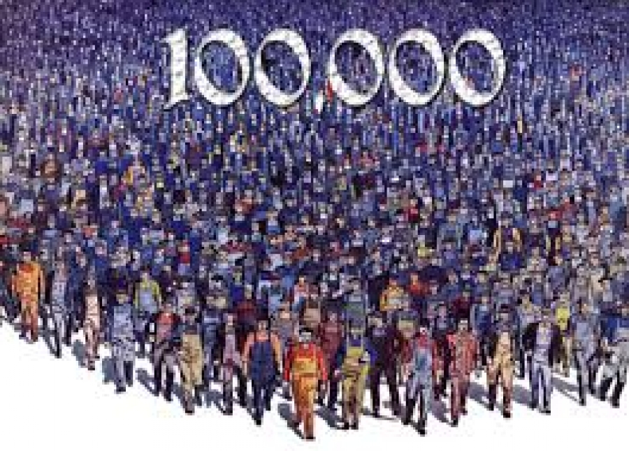 100000 wallpaper,people,crowd,font,team,fan (#944505) - WallpaperUse