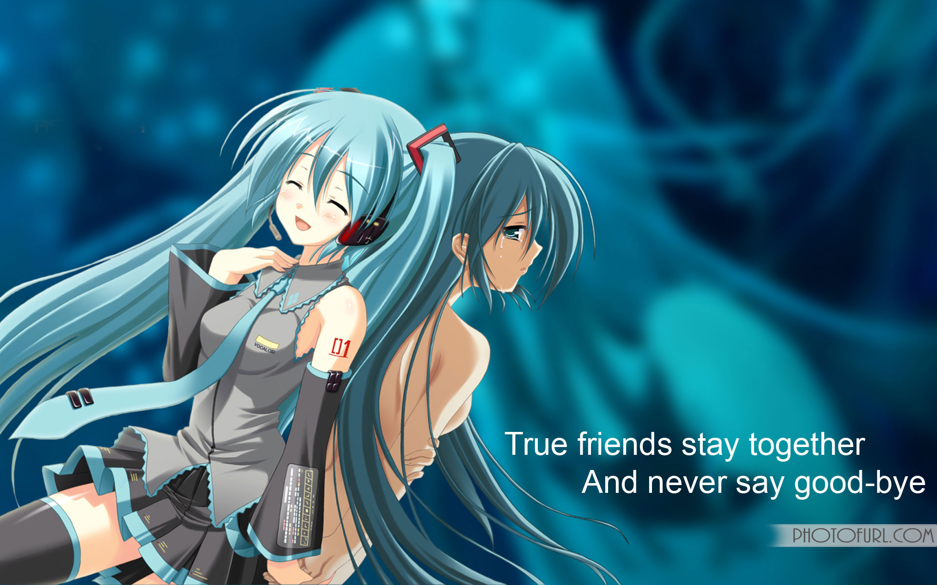 Hatsune Miku Sad- WallpaperUse