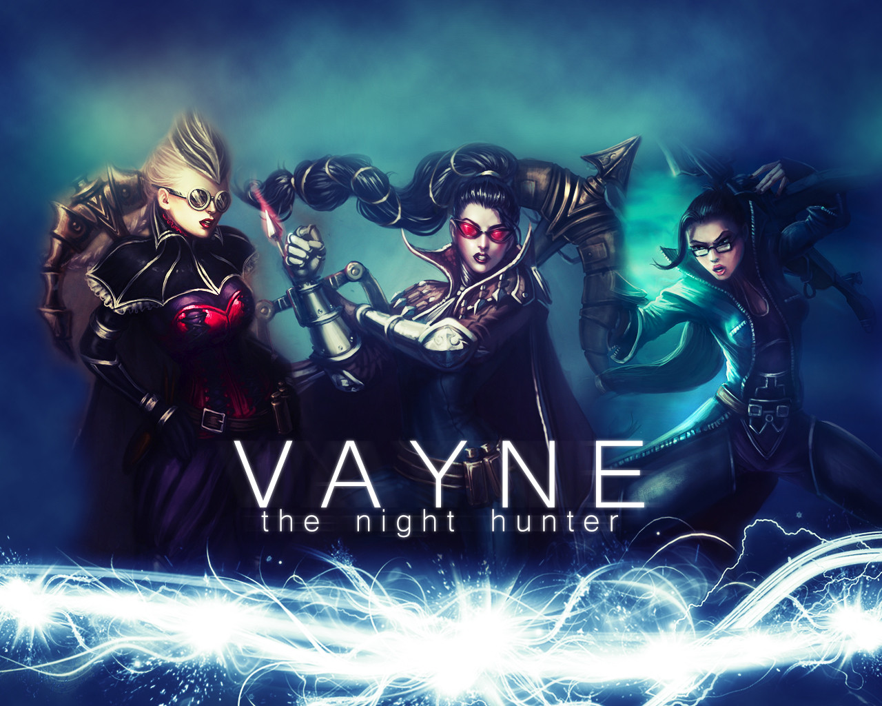 Vayne Background- WallpaperUse