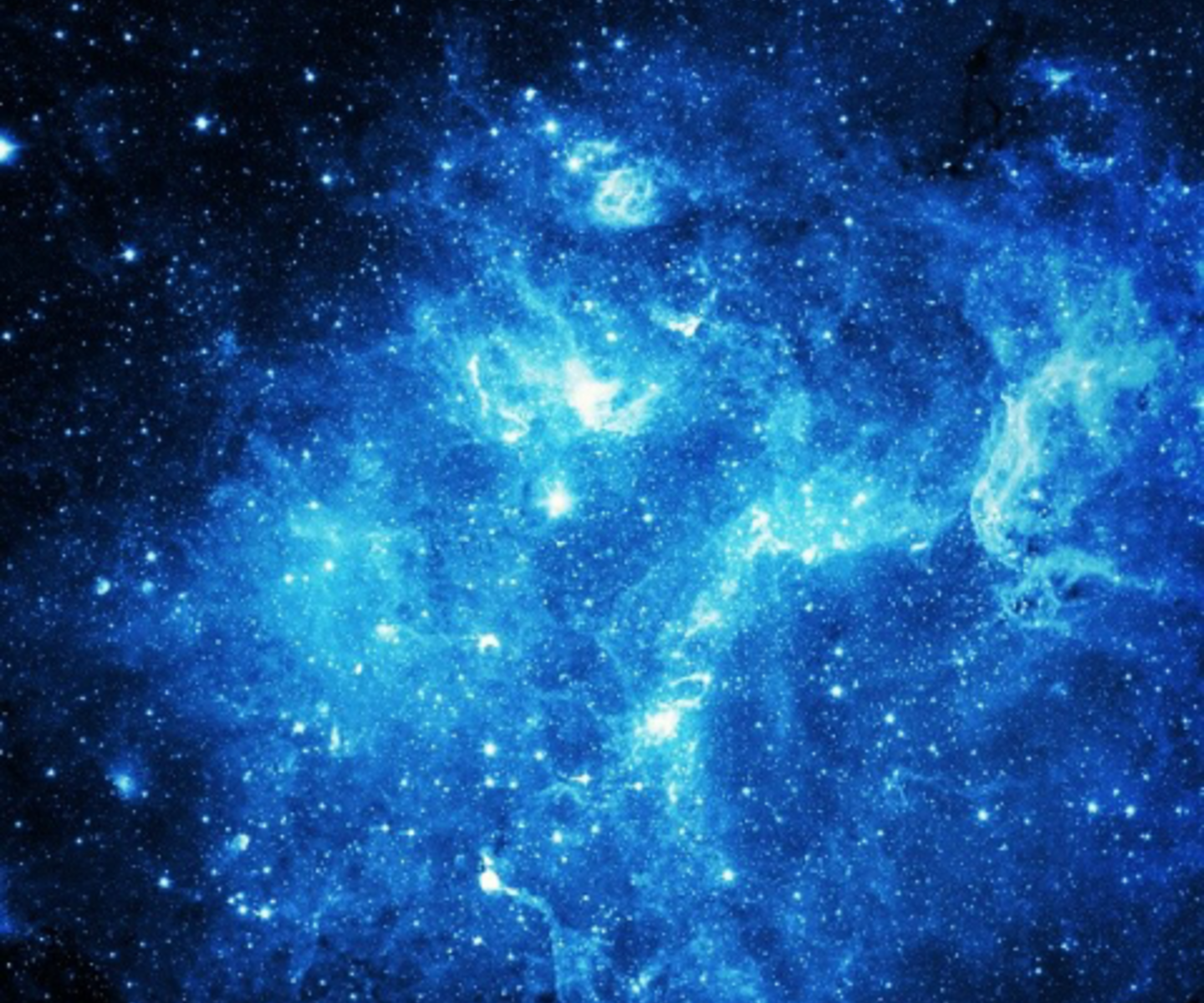 Fundo Azul Da Galaxia Tumblr