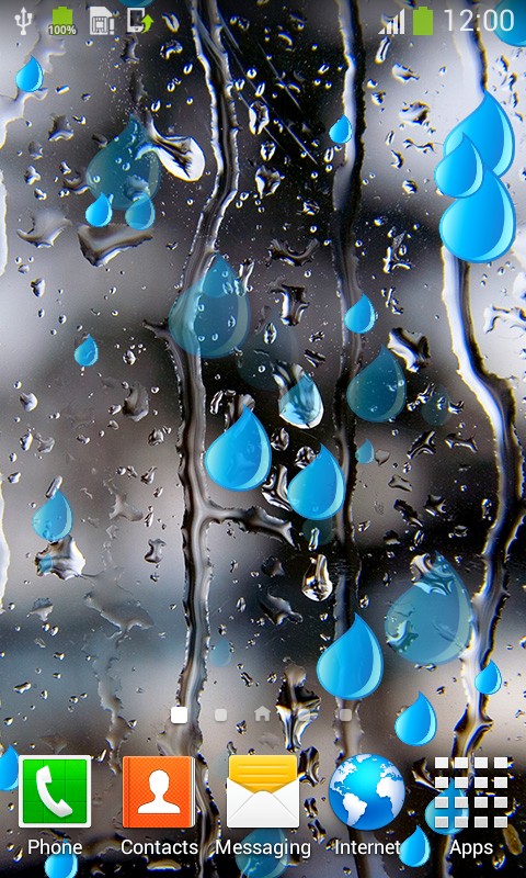 Raindrops Live Wallpapers - Drop- WallpaperUse