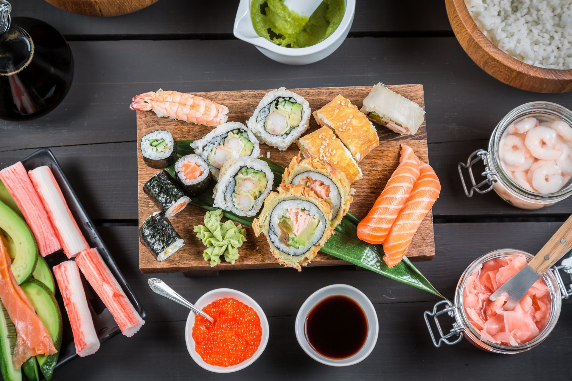 carta da parati sushi,piatto,cibo,pasto,brunch,pranzo (#977388 ...