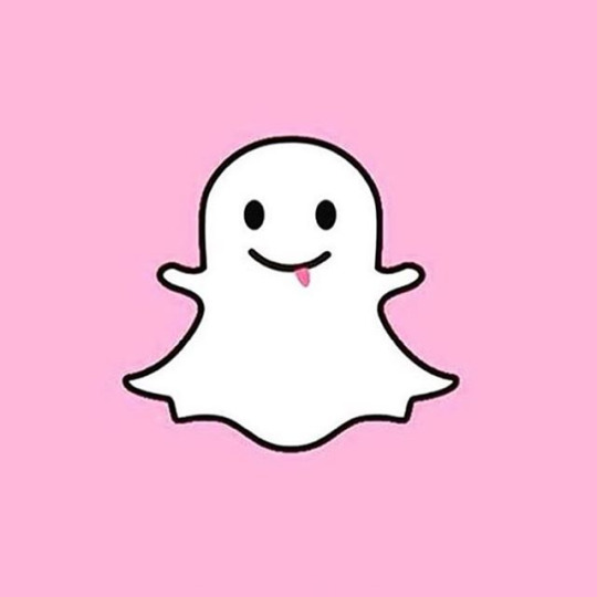 Snapchat - Snapchat With Pink Background- WallpaperUse