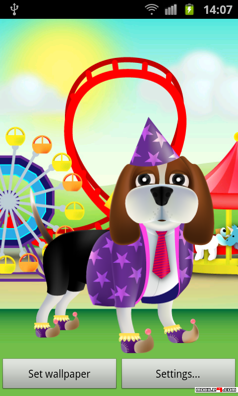 dog live wallpaper,cartoon,dog,canidae,animated cartoon,illustration ...