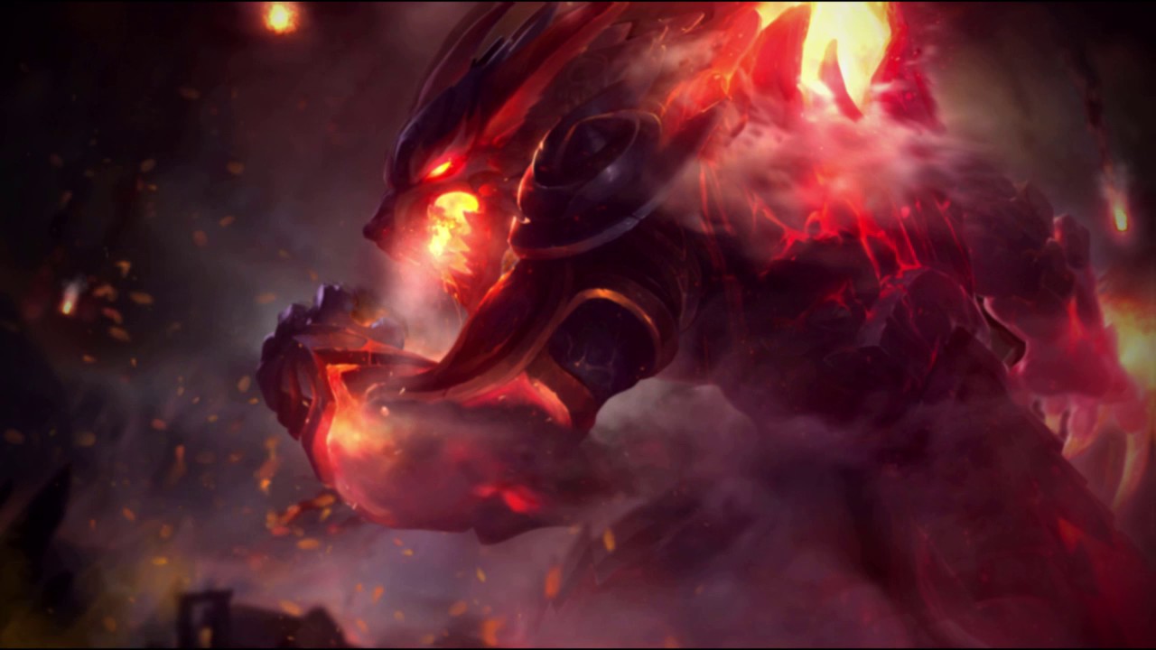 League Of Legends Firefang Warwick- WallpaperUse