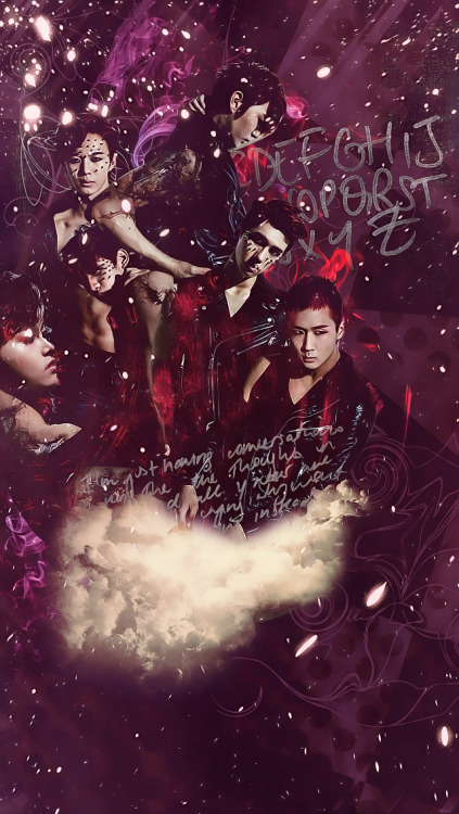 kpop wallpaper iphone,font,magenta,illustration,album cover,graphic ...