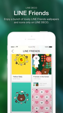 Line Deco - Mobile App- WallpaperUse