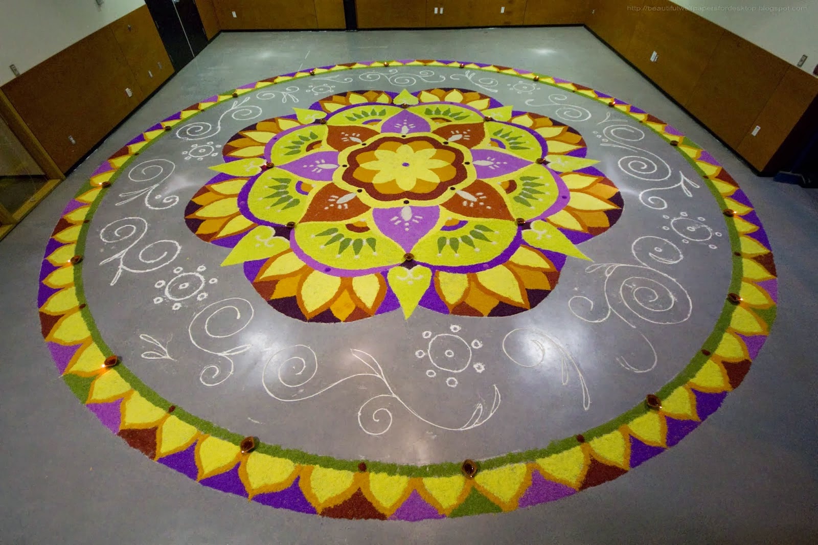 Rangoli Wallpaper- WallpaperUse