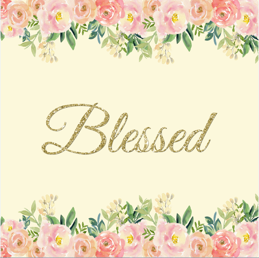 blessed wallpaper,pink,text,flower,font,rose (#995872) - WallpaperUse