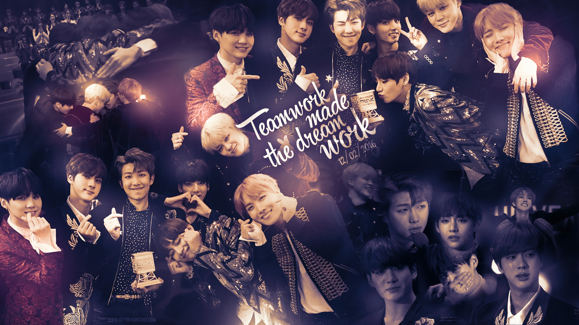 Bts Teamwork Made The Dream Work- WallpaperUse