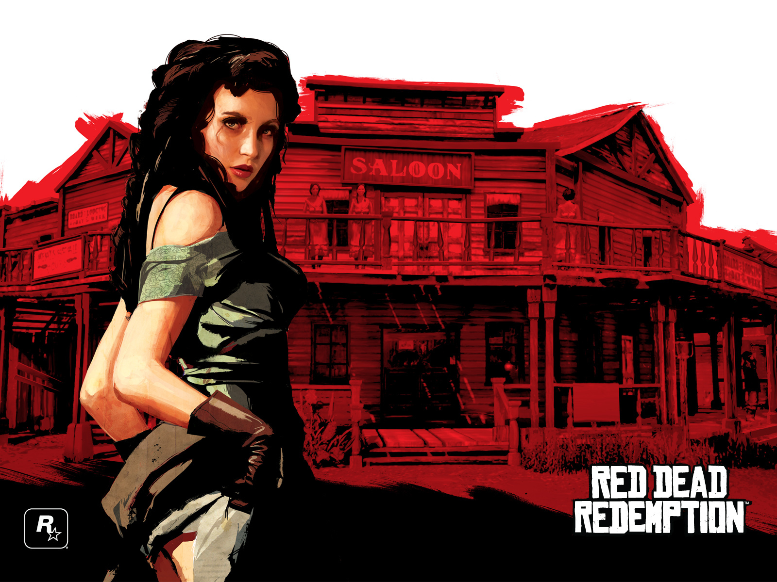 Rdr Wallpaper - Red Dead Redemption Girl Poster- WallpaperUse