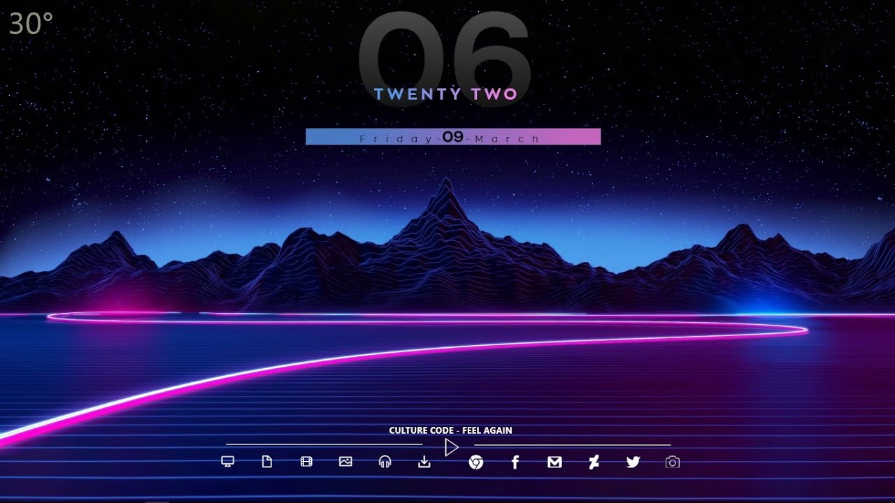 Windows 10 Neon Theme- WallpaperUse