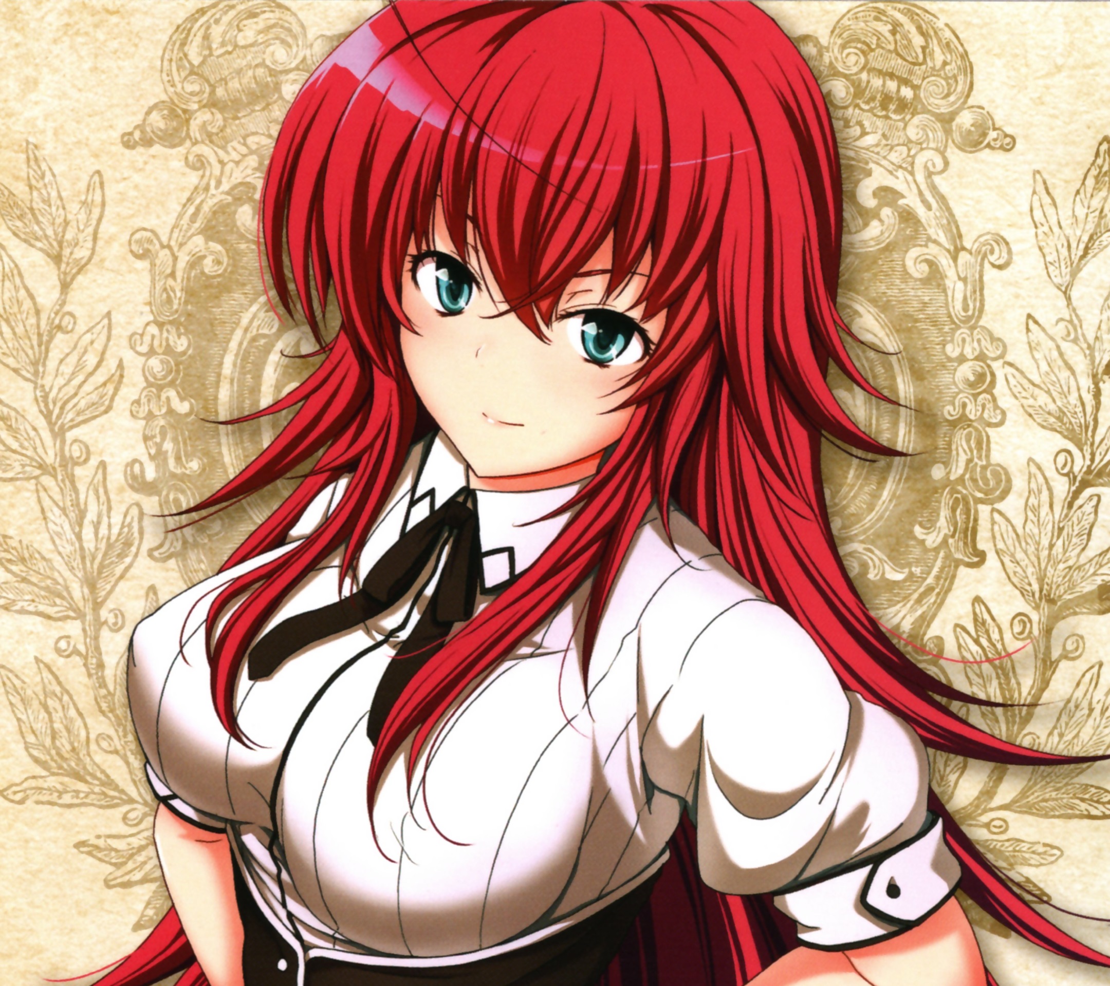 carta da parati rias gremory,cartone animato,capelli,anime,rosso,cg ...